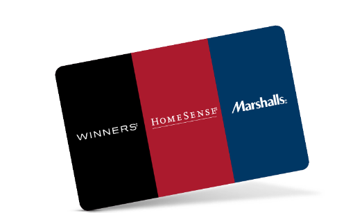 TJX Canada eGift Card Page